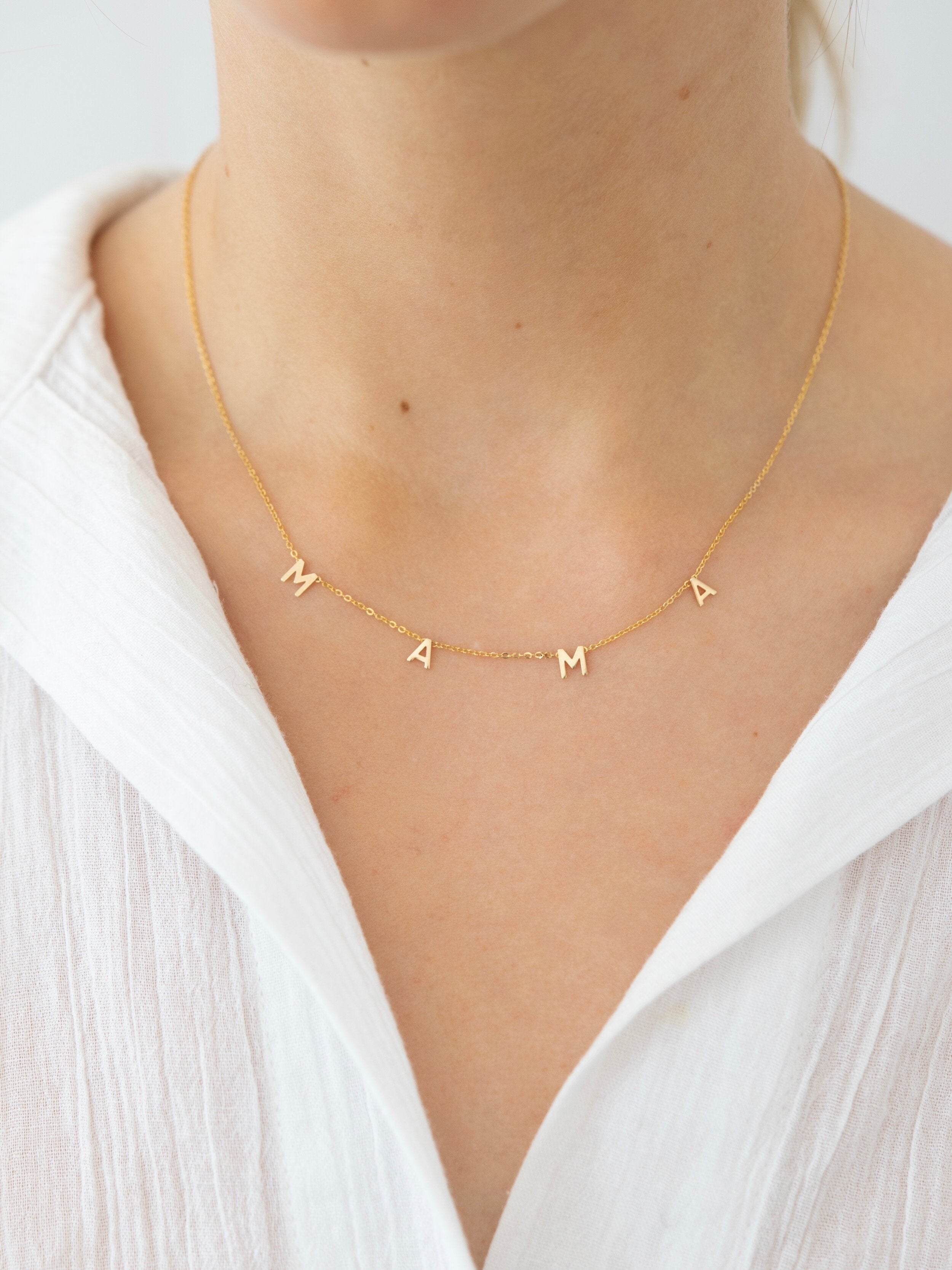 Cheyenne Necklace "MAMA" – Set & Stones